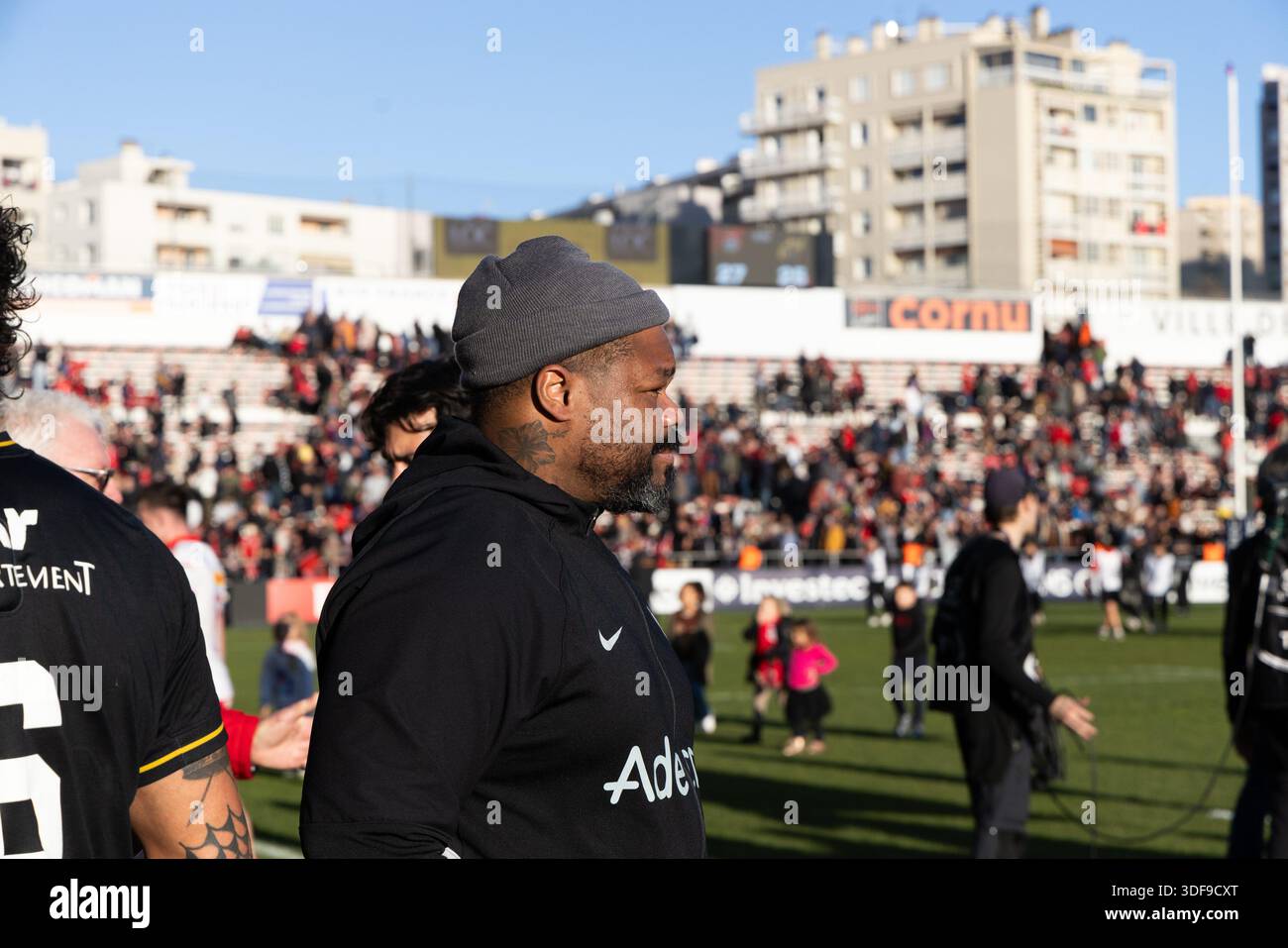 ©PHOTOPQR/LA PROVENCE/Gilles BADER ; Toulon ; 11/01/2026 ; match Rugby ...
