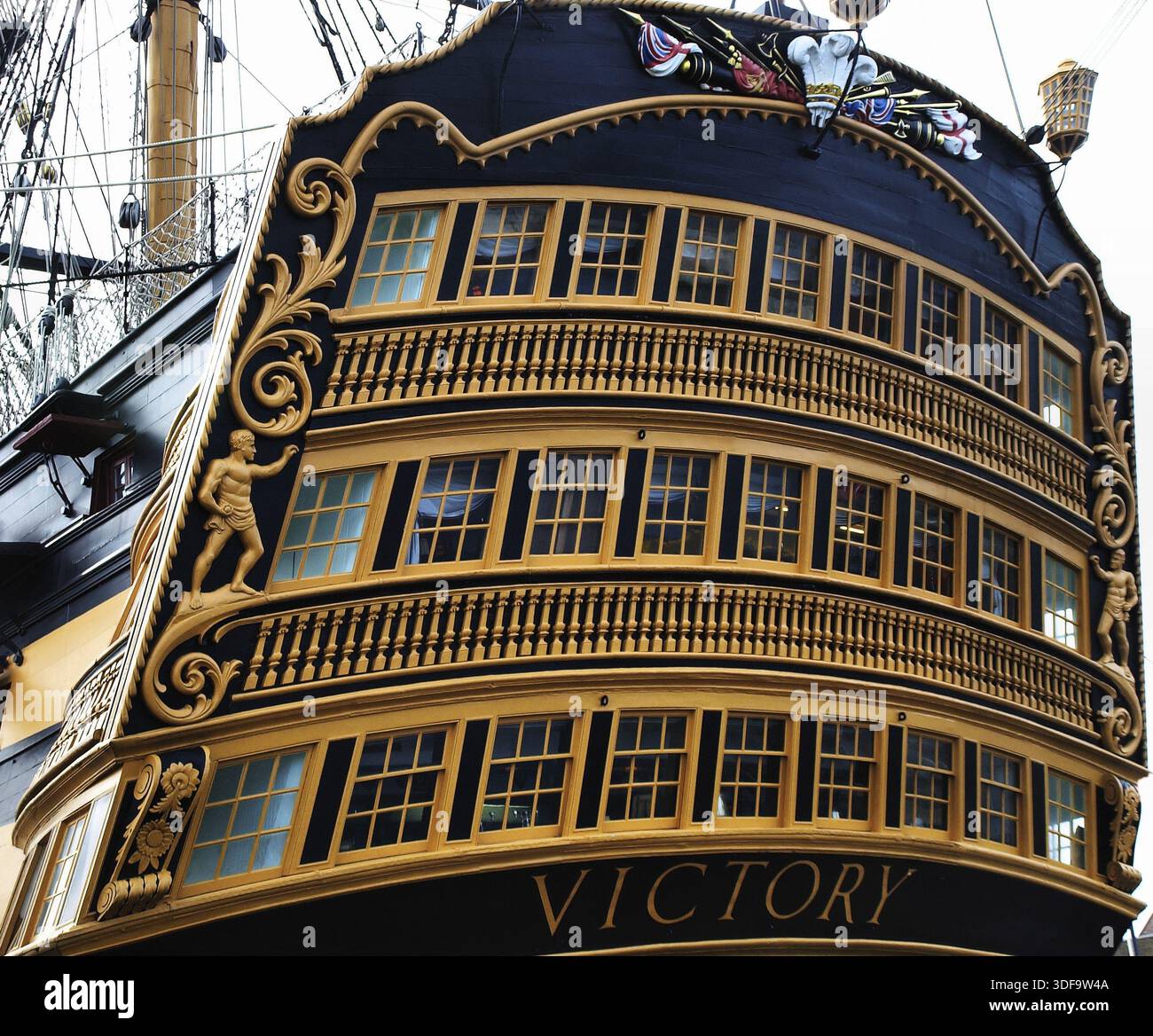 HMS Victory was the Flagship of Admiral Lord Nelson at the Battle of ...