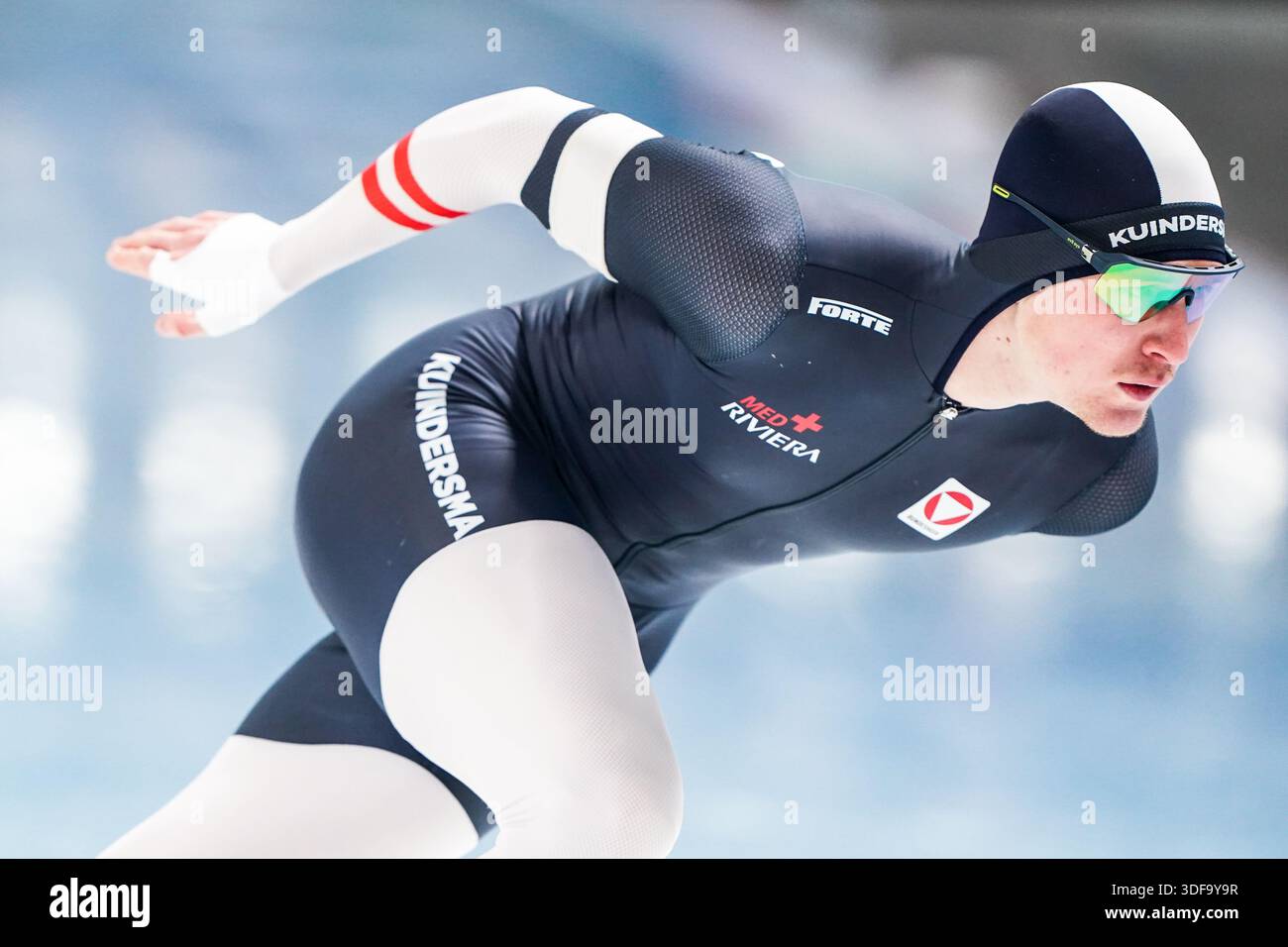 TOMASZOW MAZOWIECKI, POLAND - JANUARY 11: Gabriel Odor of Austria ...