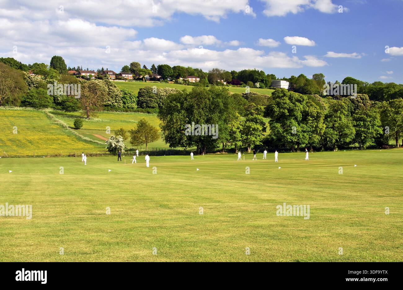 Rural england cricket hi-res stock photography and images - Alamy