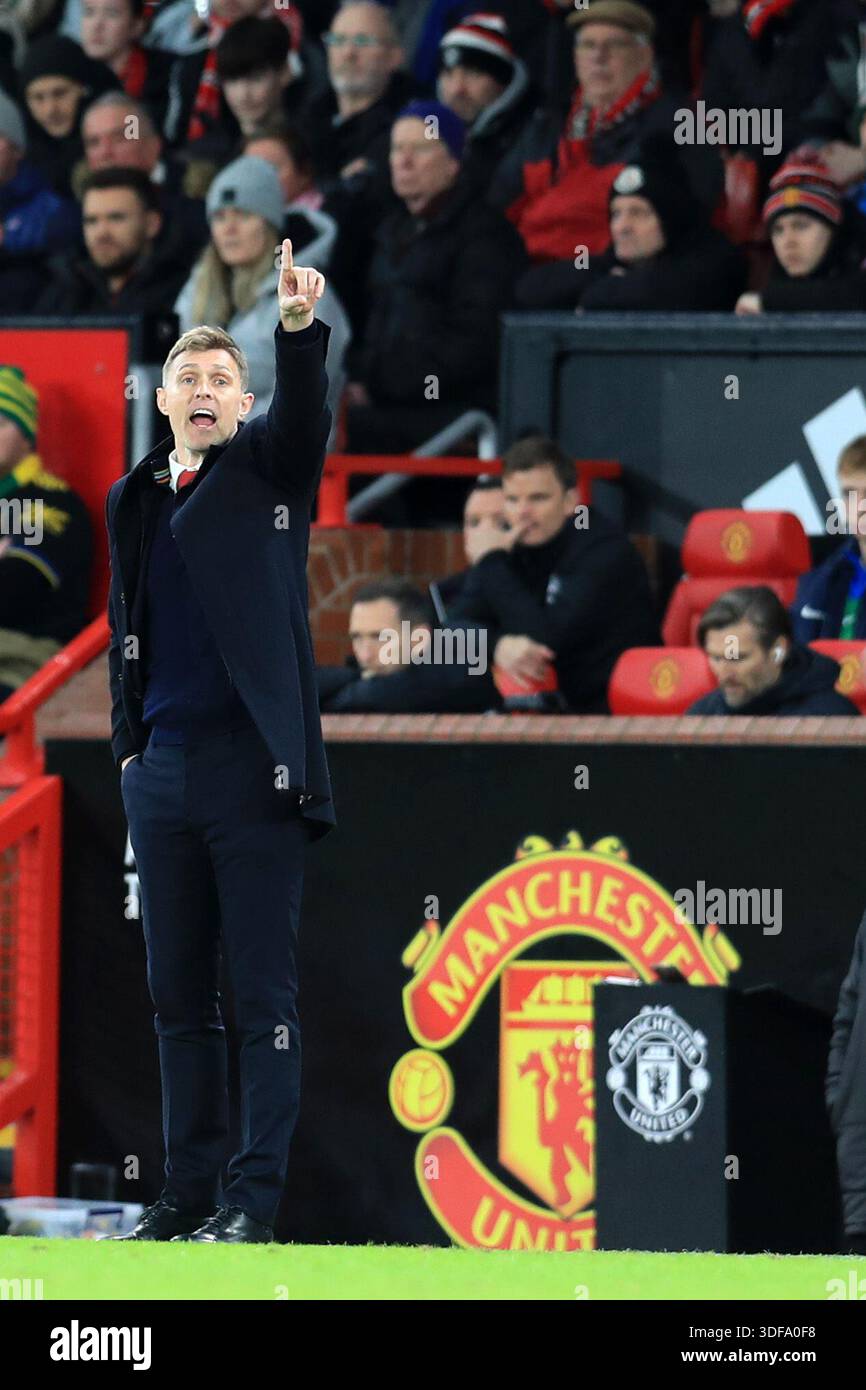 11th January 2026; Old Trafford, Manchester, England; FA Cup Football ...