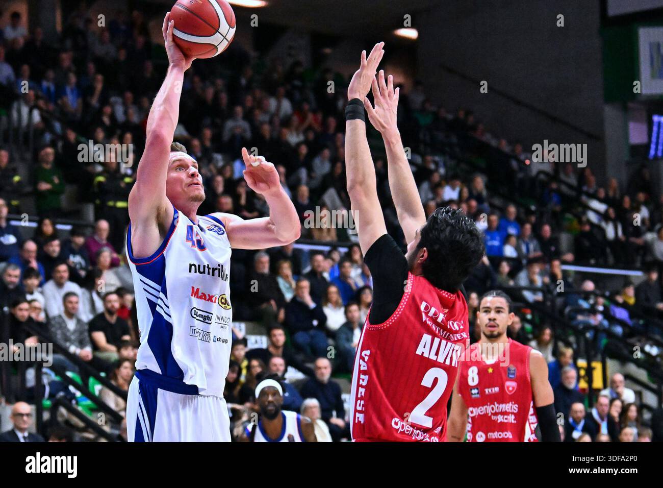 Treviso, Italy. 11th Jan, 2026. Leon Radosevic( Nutribullet Treviso ...