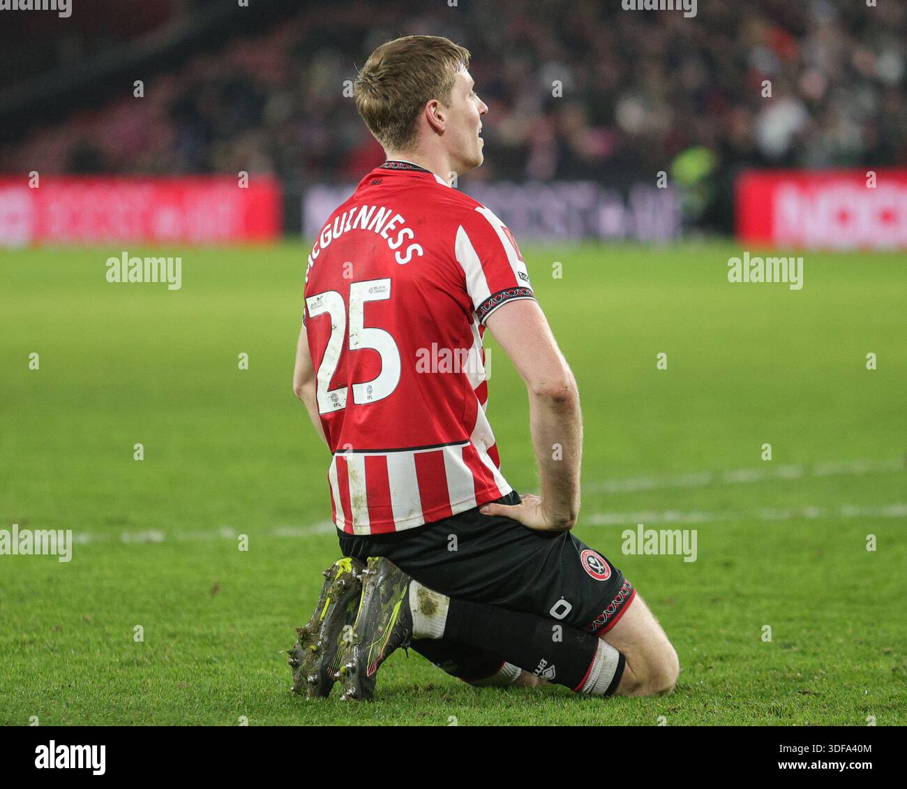 Mark McGuinness of Sheffield United during the Emirates FA Cup Third ...