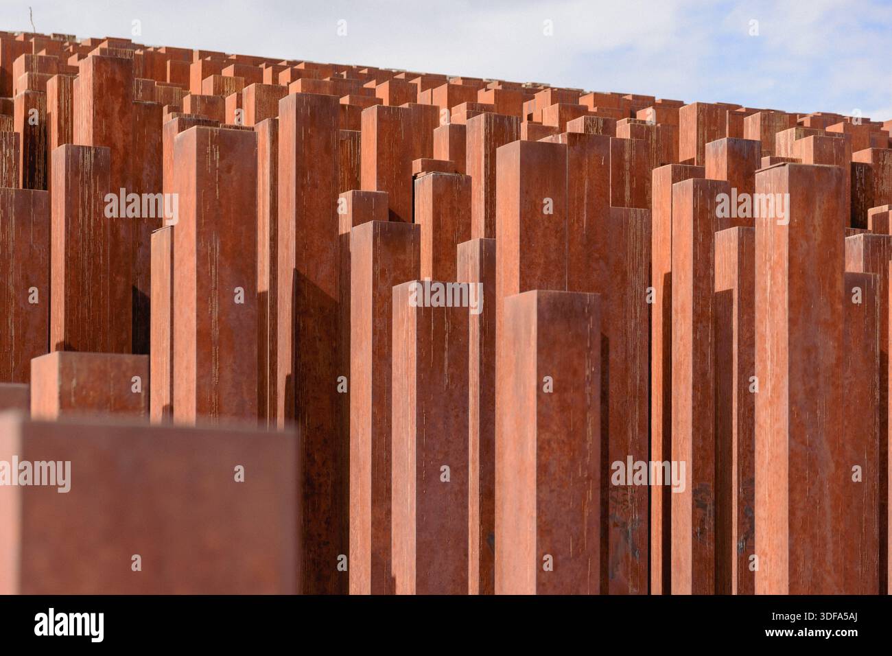 Steel Memory – Rusted columns rise in solemn formation at Budapest’s ...