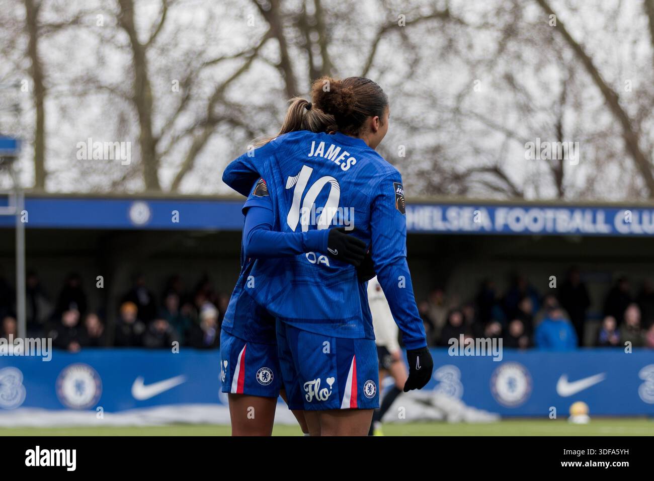 London, UK. 11th Jan 2026. Lauren James of Chelsea FC Women after ...