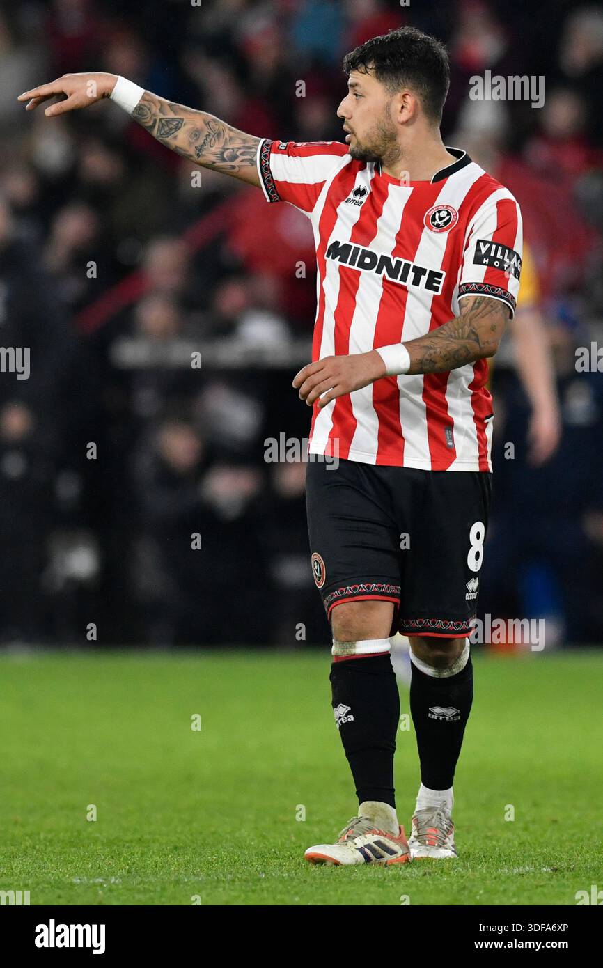Gustavo Hamer of Sheffield United during the Sheffield United v ...