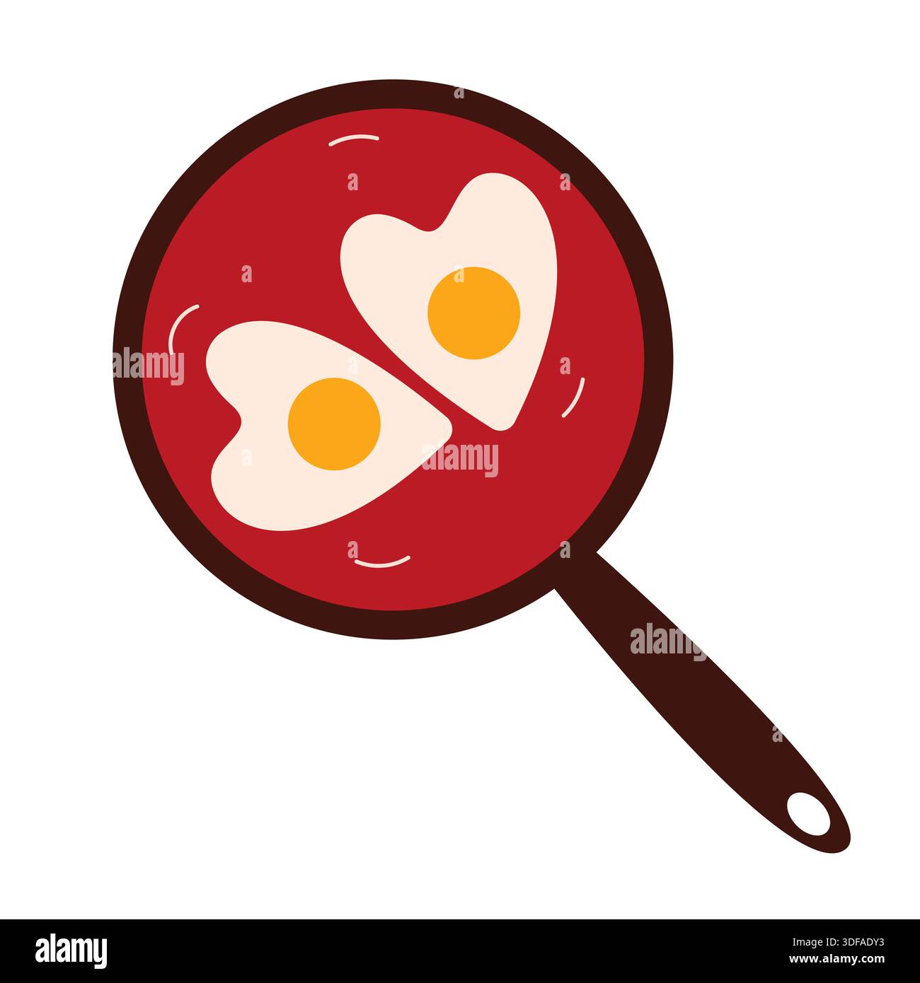 Egg in heart shape Stock Vector Images - Alamy