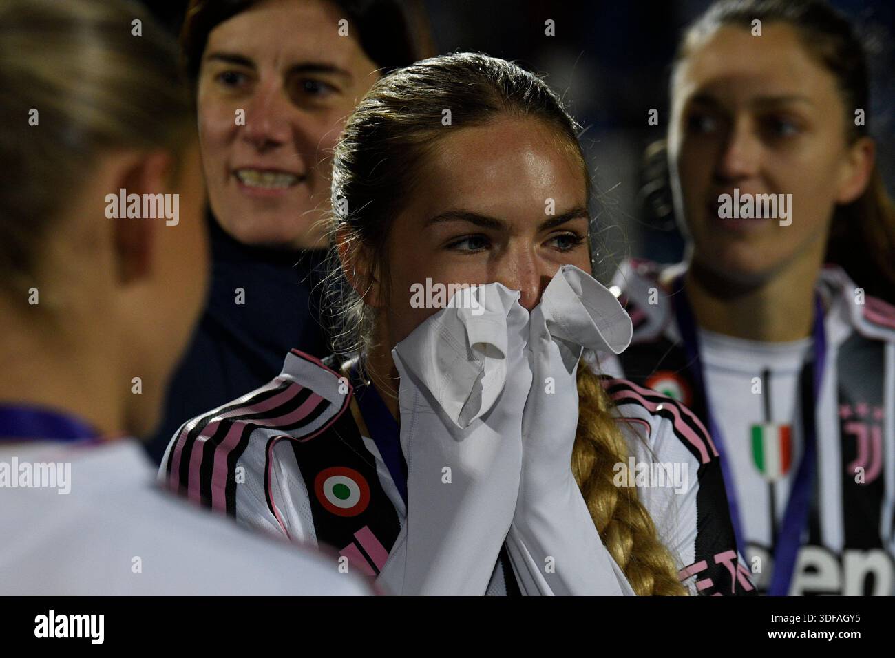 Juventus Women celebrate the Supercoppa Women's match between Juventus ...