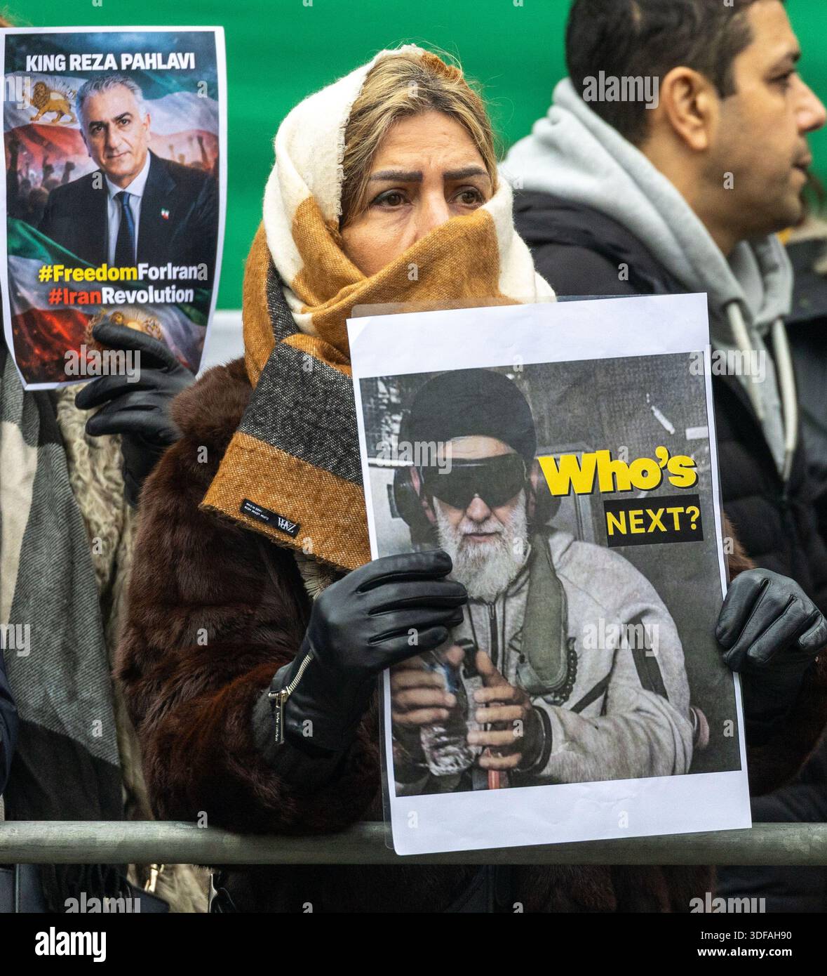 January 11, 2026, London, England, United Kingdom: Anti-regime ...