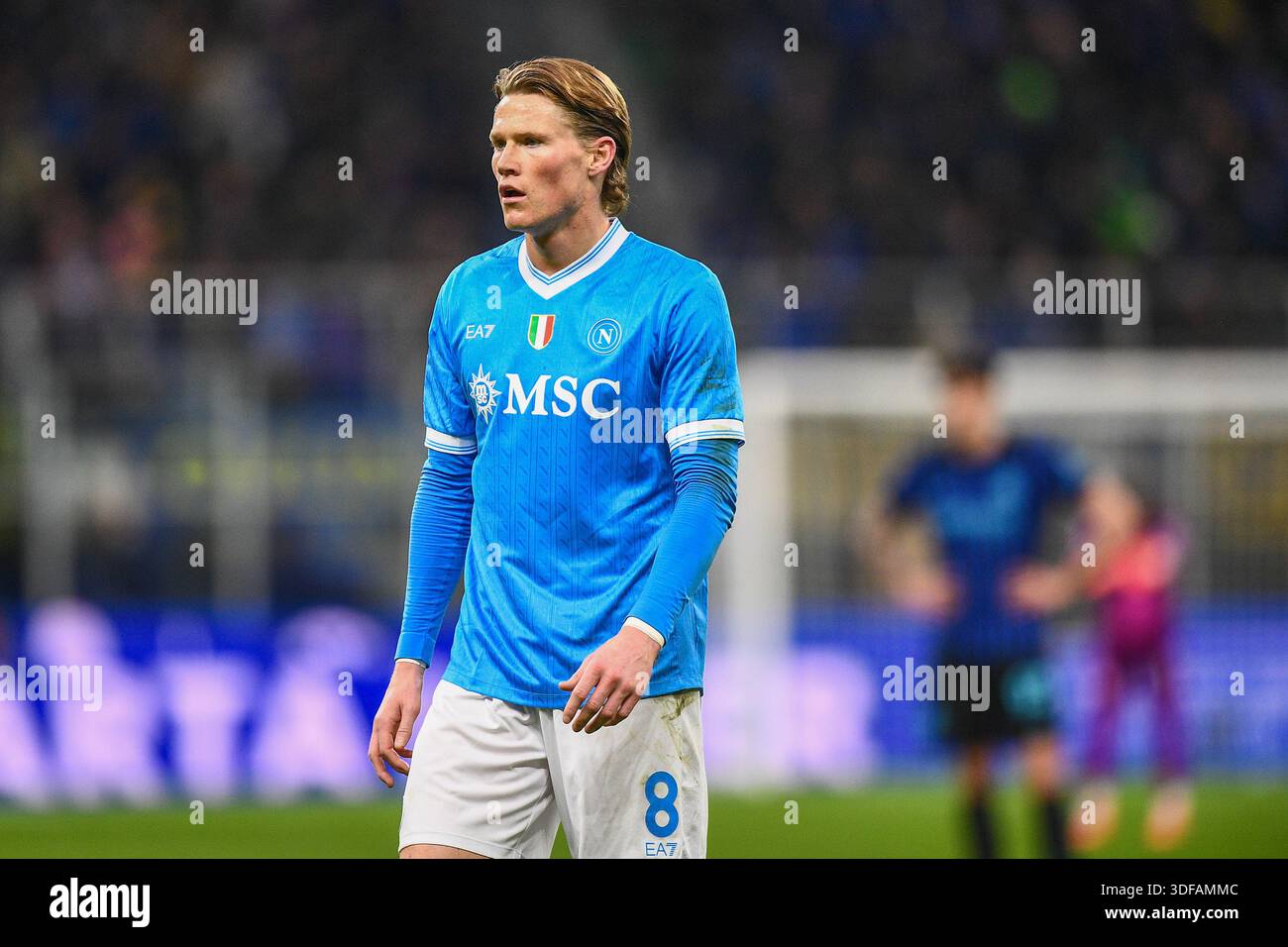 MILANO, ITALY - JANUARY 11: Scott McTominay of SSC Napoli during the ...