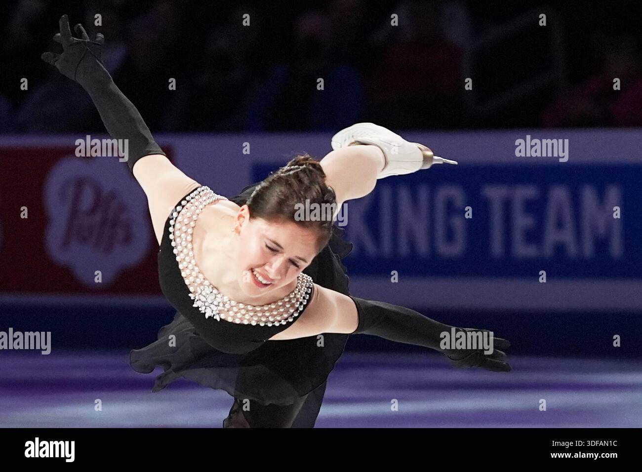 Isabeau Levito skates during the "Making Team USA" performance at the U ...