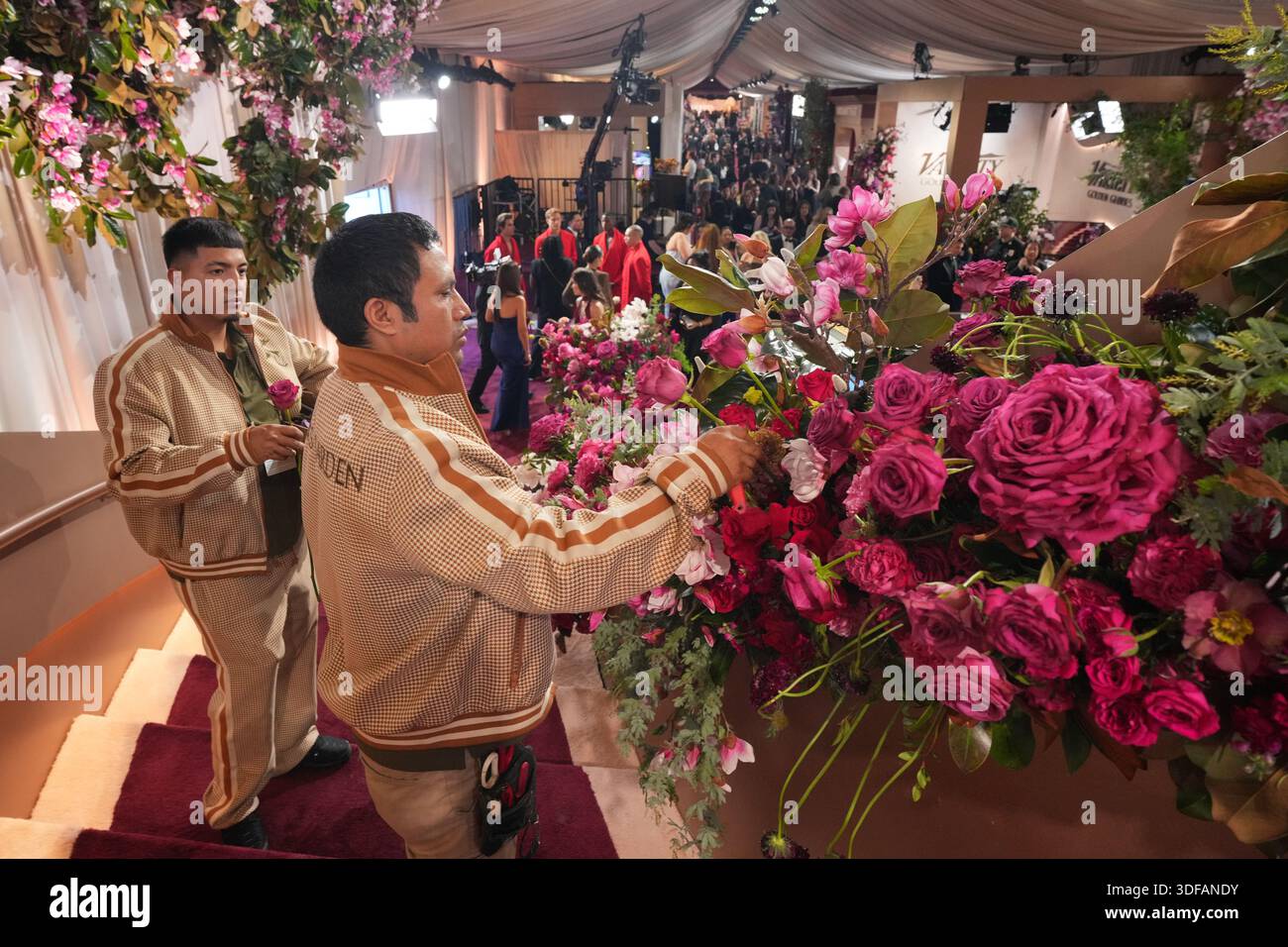 A general view of atmosphere at the 83rd Golden Globes on Sunday, Jan ...