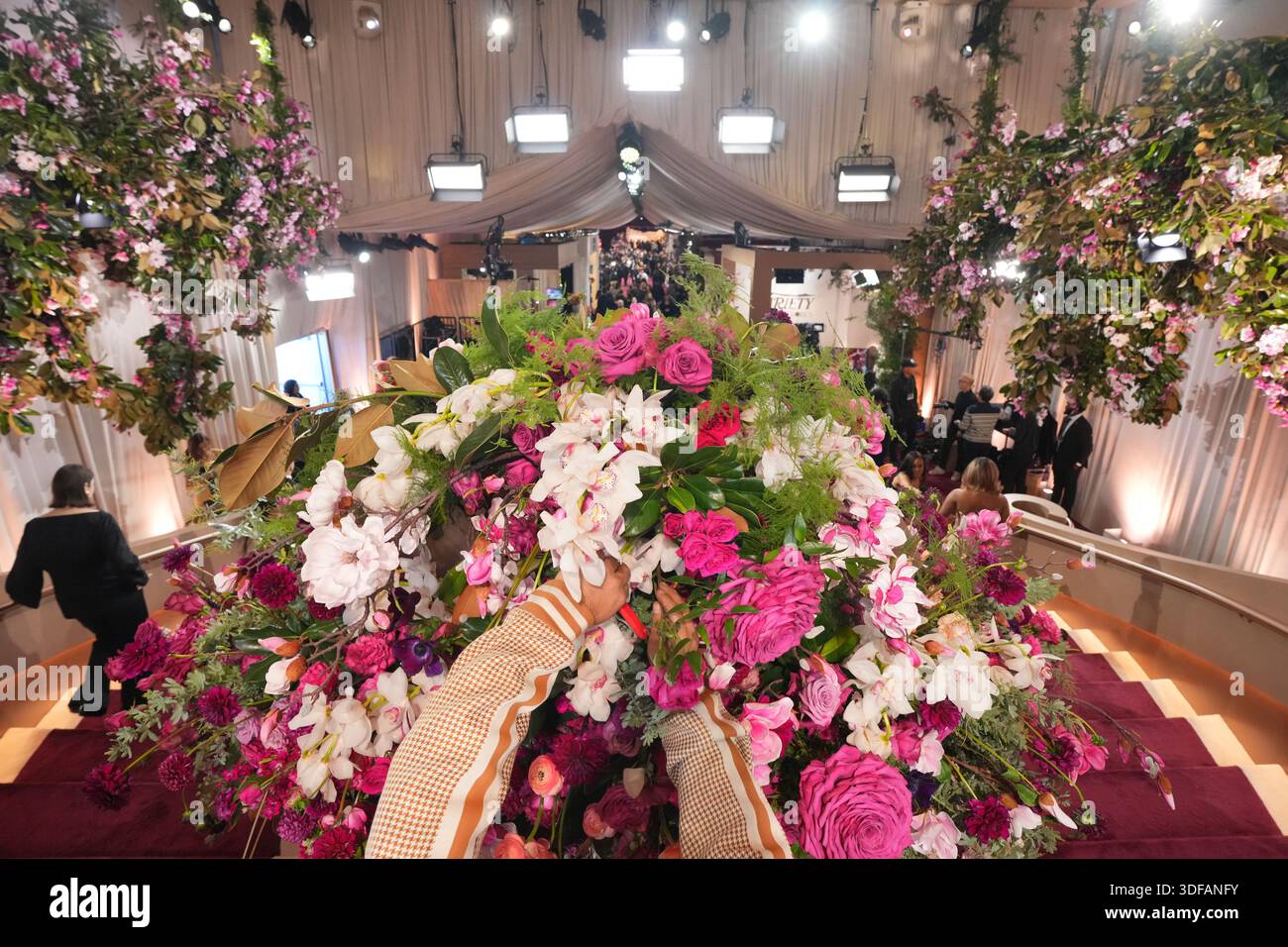 A general view of atmosphere at the 83rd Golden Globes on Sunday, Jan ...