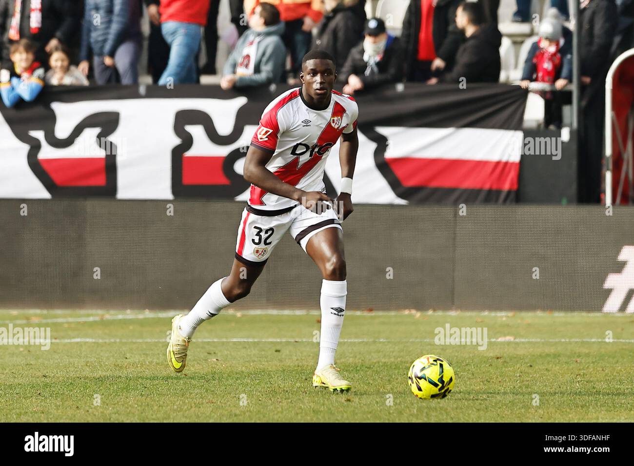 Nobel Mendy (RayoVallecano), JANUARY 11, 2026 - Football / Soccer ...