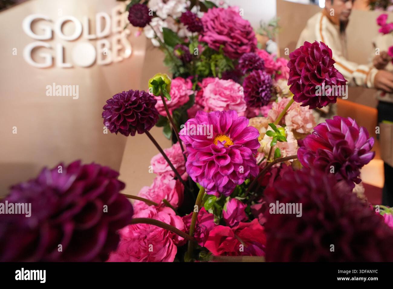 A general view of atmosphere at the 83rd Golden Globes on Sunday, Jan ...