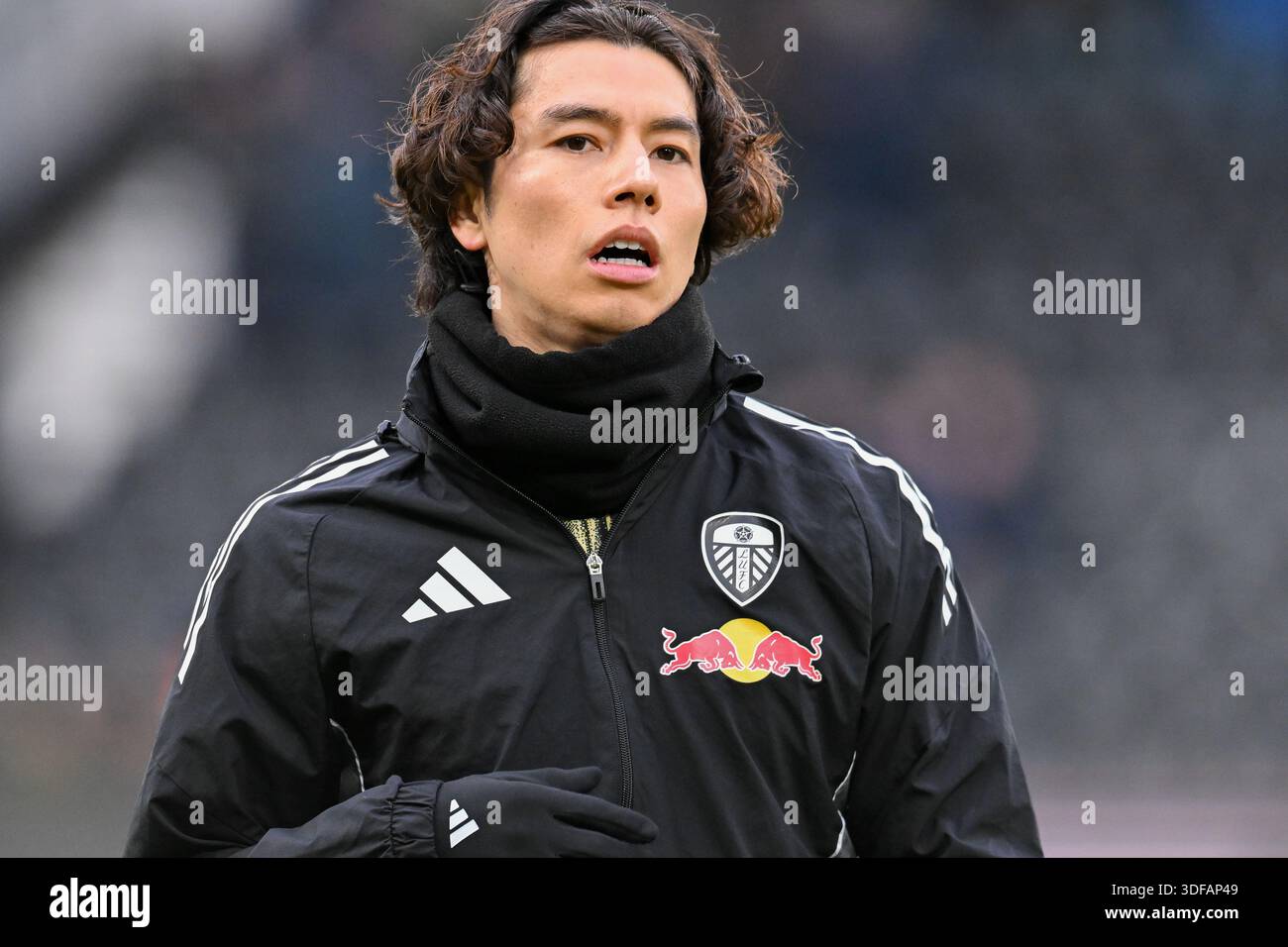 Ao Tanaka of Leeds United during the Emirates FA Cup Third Round match ...
