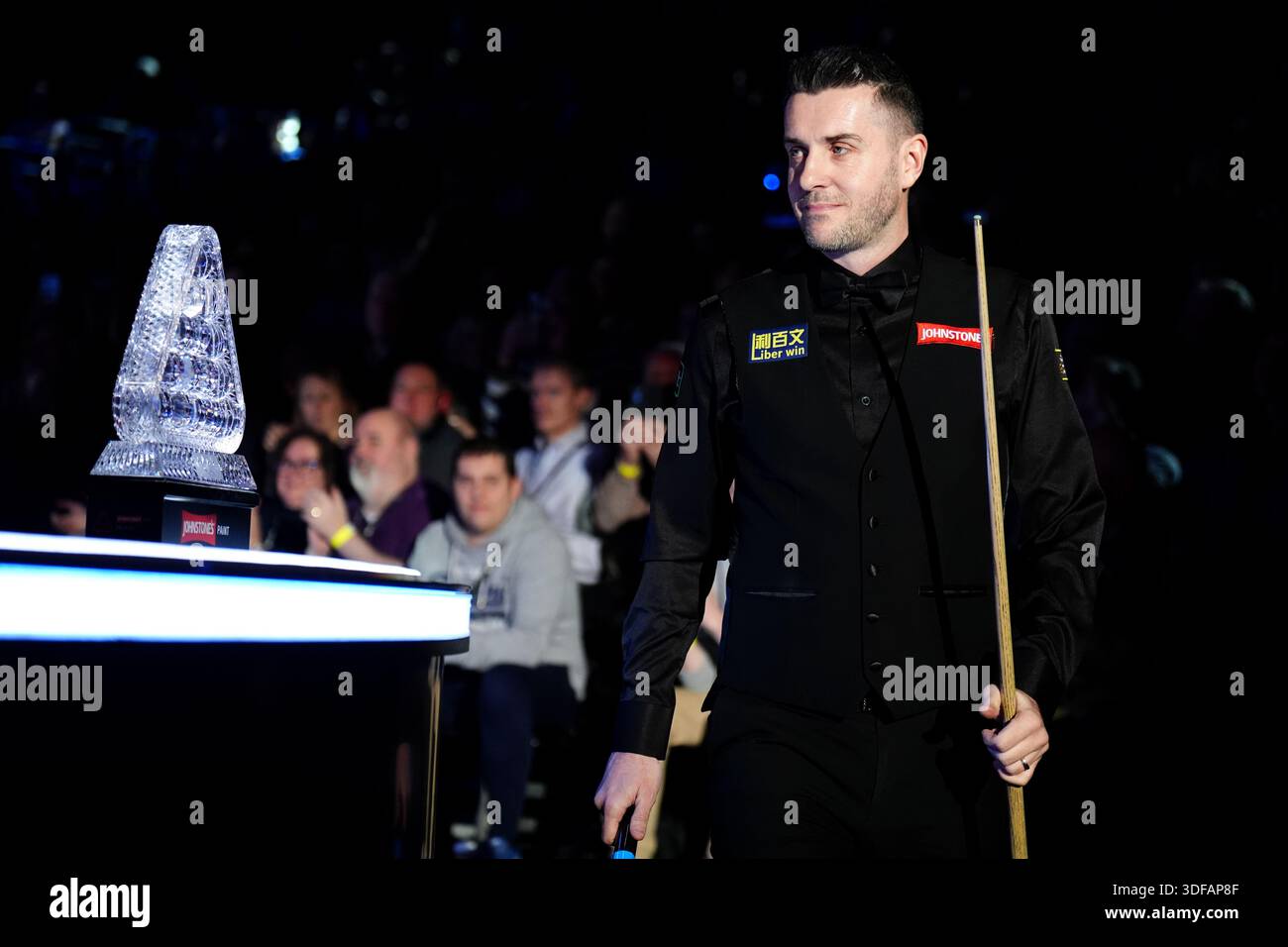 Mark Selby ahead of their match against Xiao Guodong on day one of the ...
