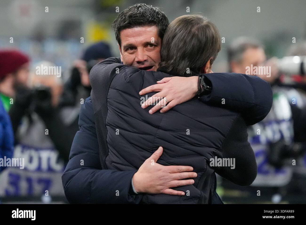 Milan, Italy. 11/01/2026. Cristian Chivu head coach of FC Inter, during ...