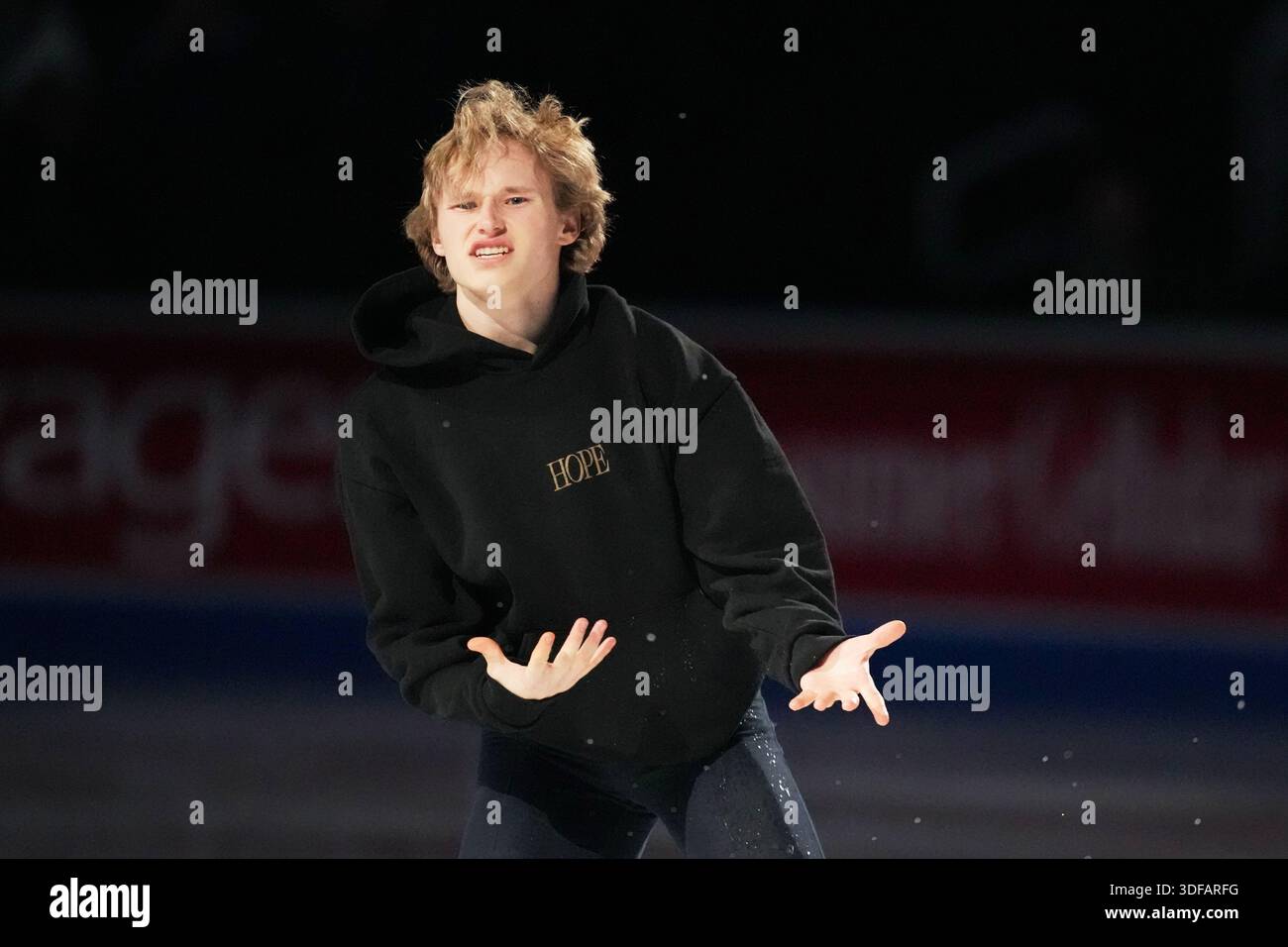 Ilia Malinin skates during the "Making Team USA" performance at the U.S ...