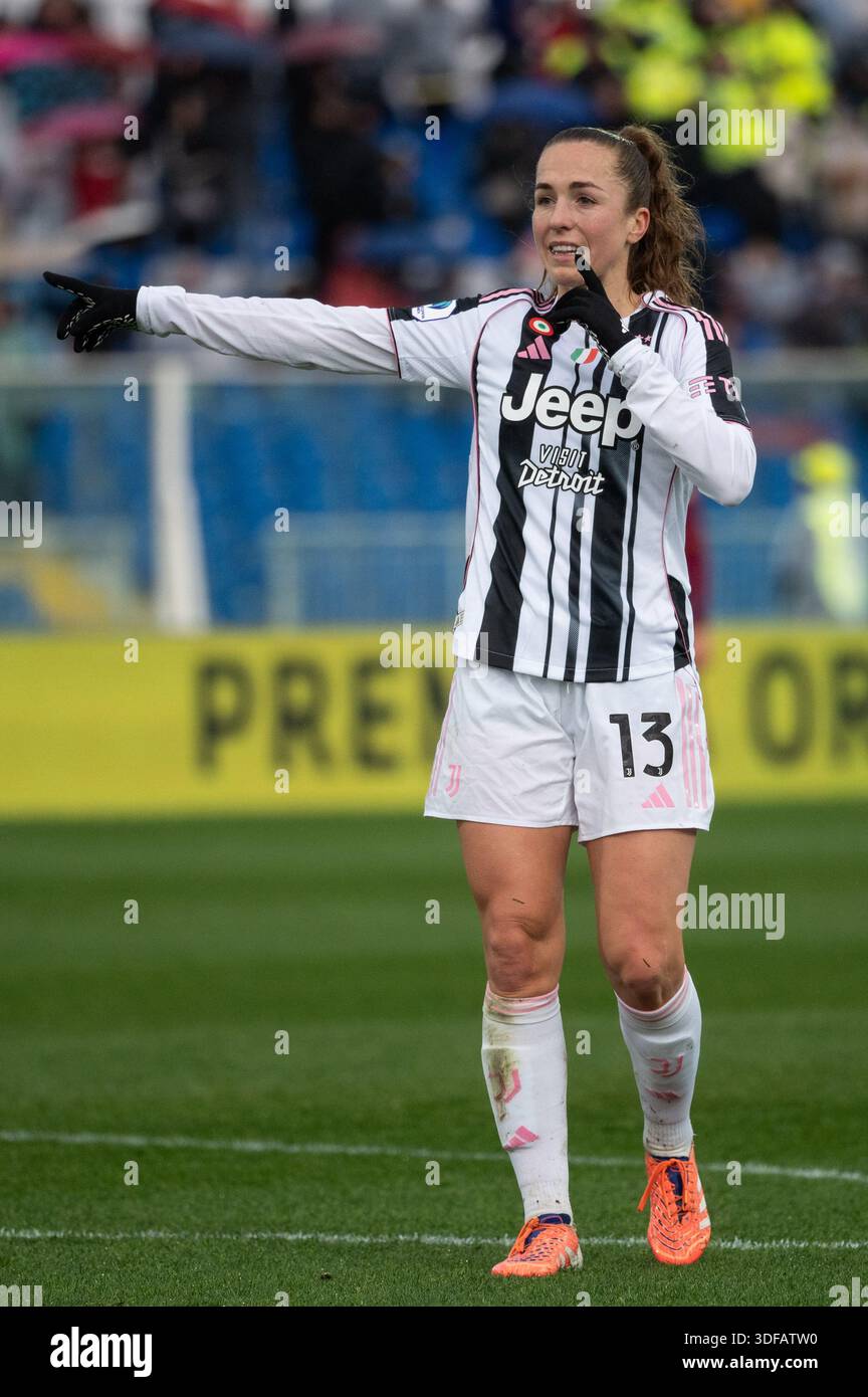 Lia Walti of Juventus F.C. plays during the Supercoppa Women's match ...