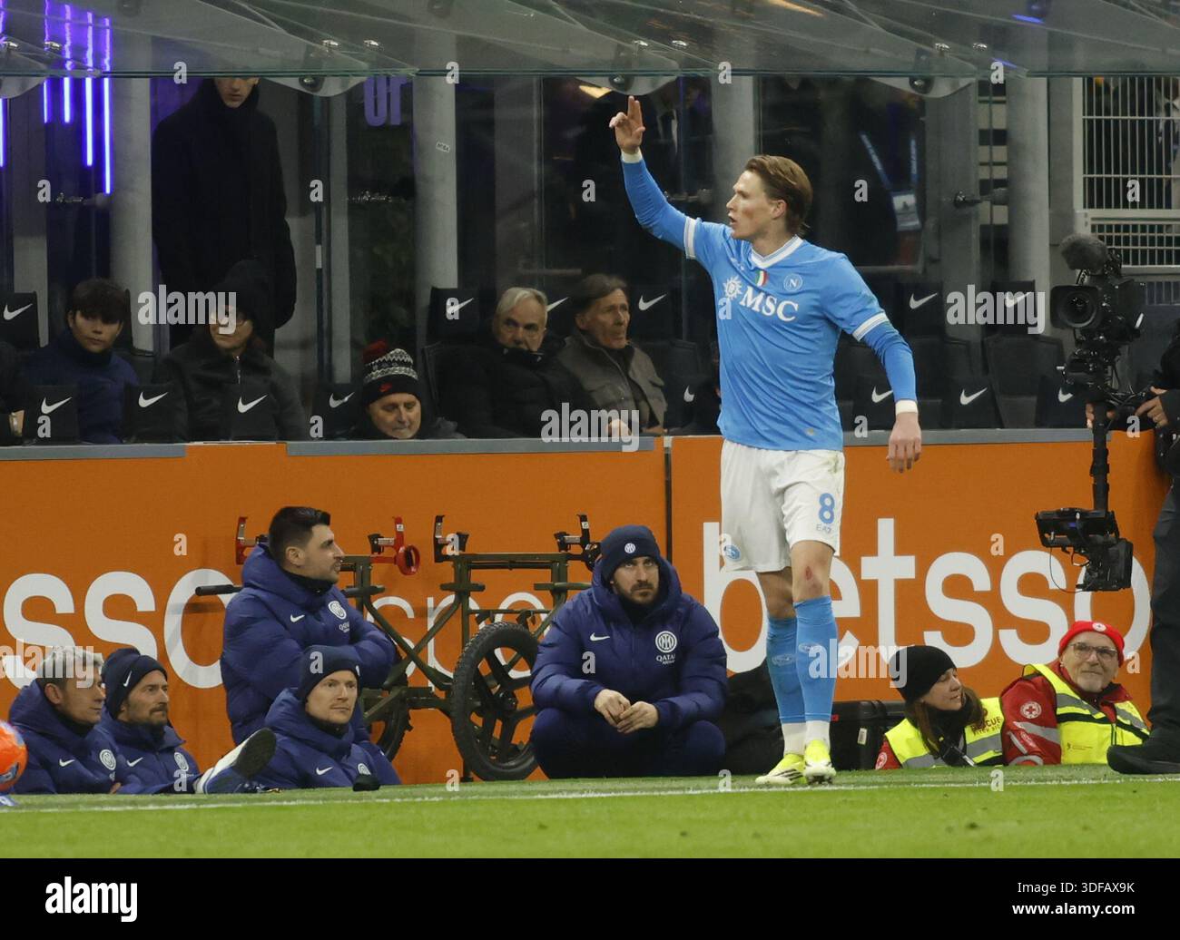 Scott McTominay of SSC Napoli celebrating after a goal during the ...