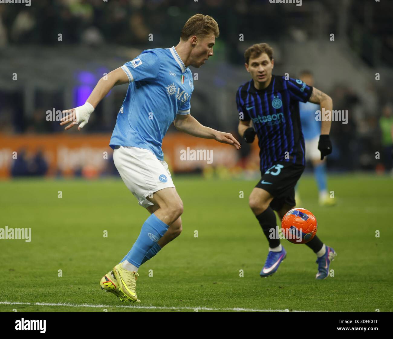 Rasmus Hojlund of SSC Napoli during the Italian Serie A, 2025/26 season ...