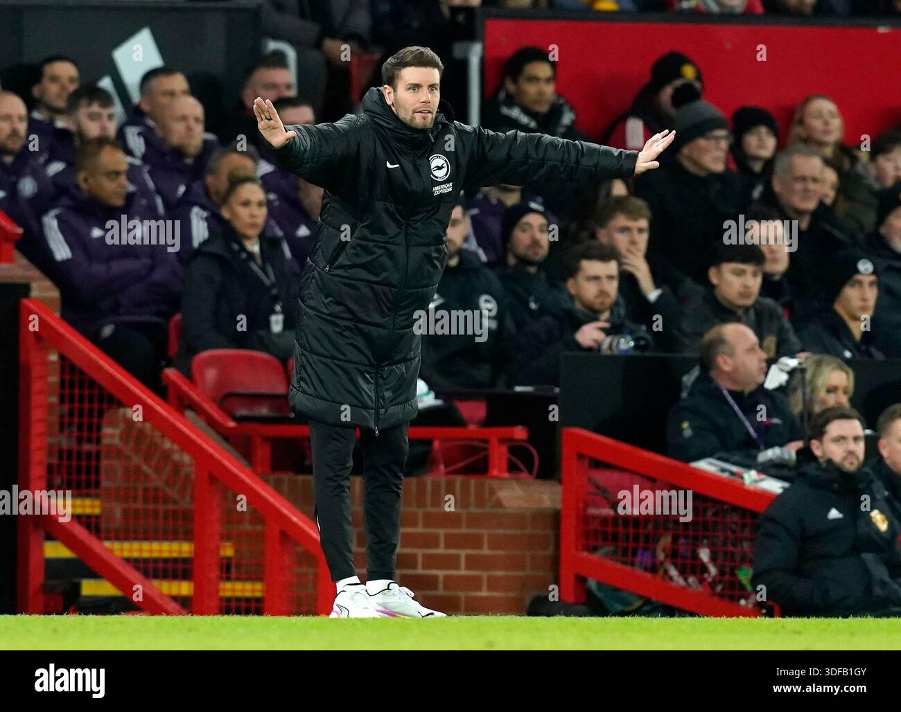Manchester, England, 11th January 2026. Fabian Hürzeler Manager of ...