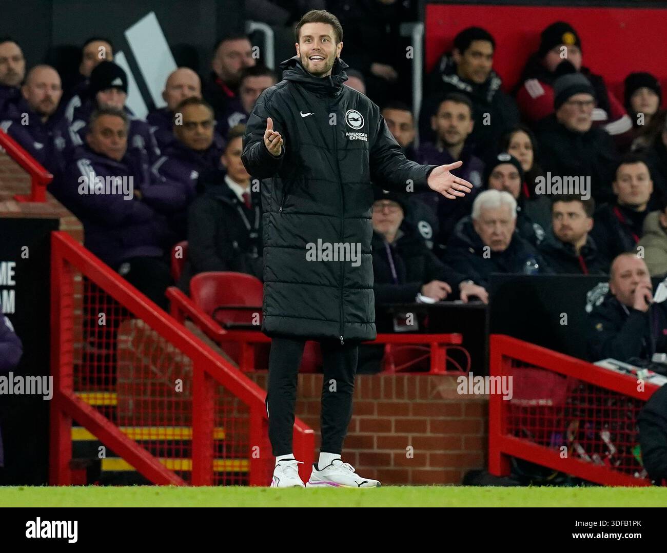 Manchester, England, 11th January 2026. Fabian Hürzeler Manager of ...