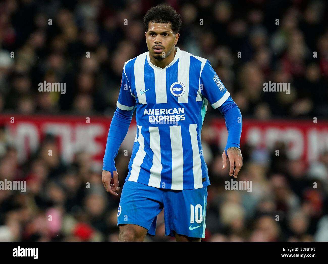 Manchester, England, 11th January 2026. Georginio Rutter of Brighton ...