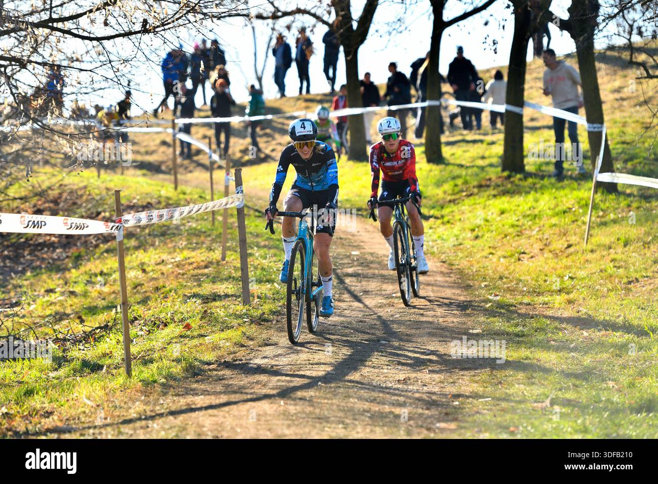 Rebecca Gariboldi (ITA/ALE COLNAGO TEAM ASD) and Carlotta Borello (ITA ...