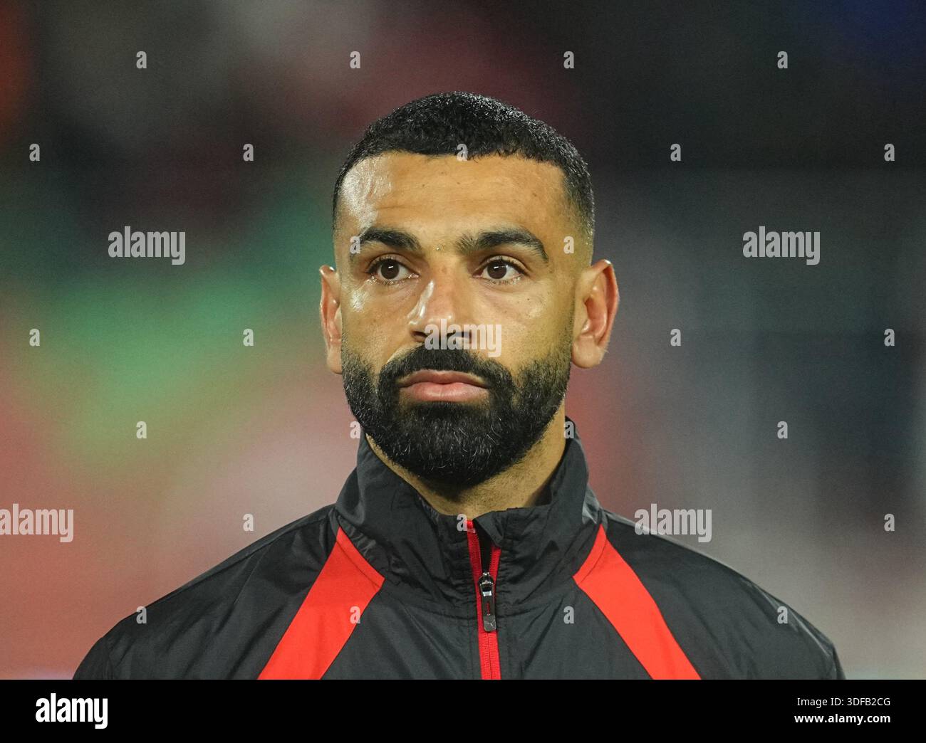 January 10 2026: Mohamed Salah Mahrous Ghaly of Egypt looks on during a ...