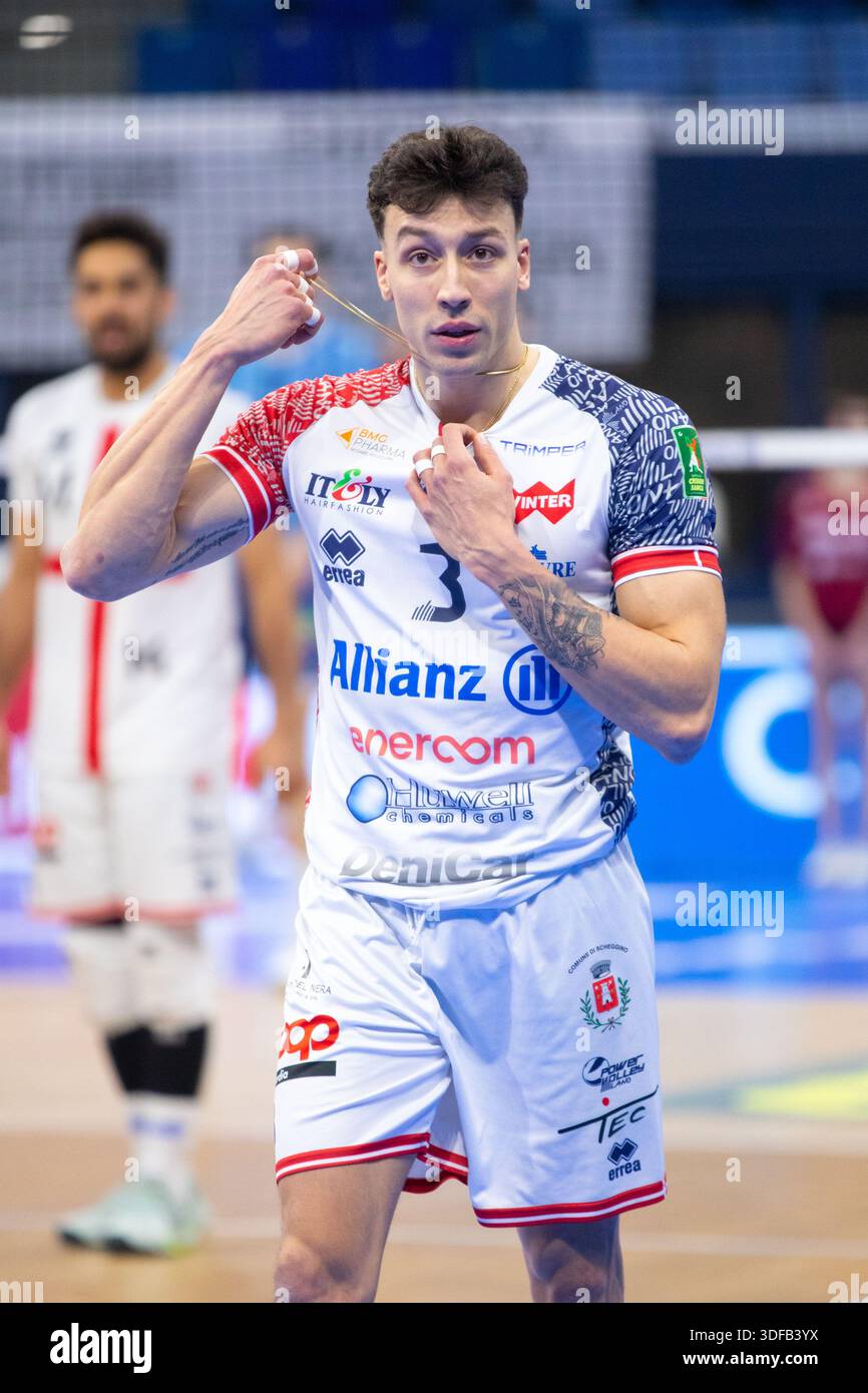 Francesco Recine, Allianz Milano during Allianz Milano vs Cisterna ...