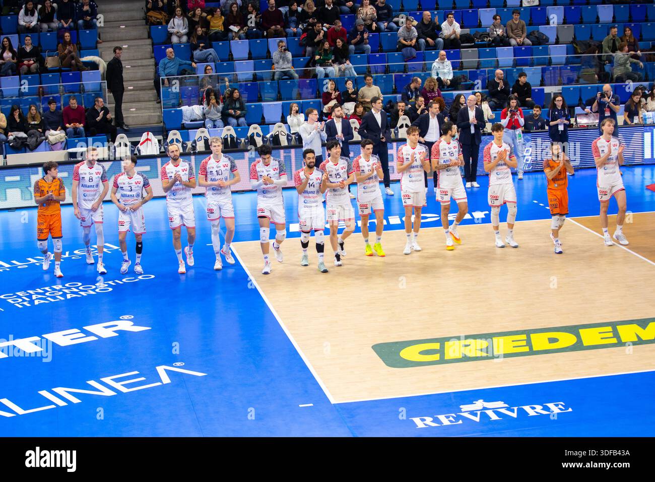 Allianz Milano during Allianz Milano vs Cisterna Volley, Volleyball ...