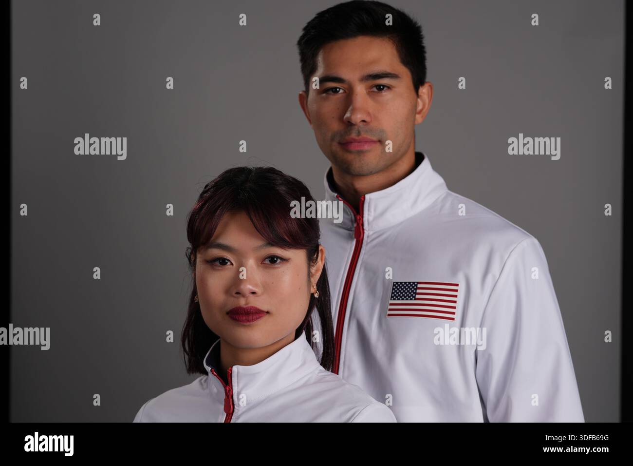 Emily Chan and Spencer Akira Howe pose for a picture at the U.S. Figure ...