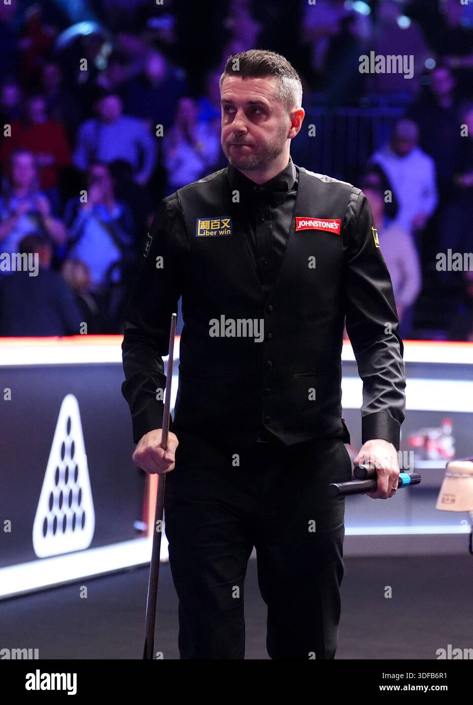 Mark Selby after losing his match against Xiao Guodong on day one of ...