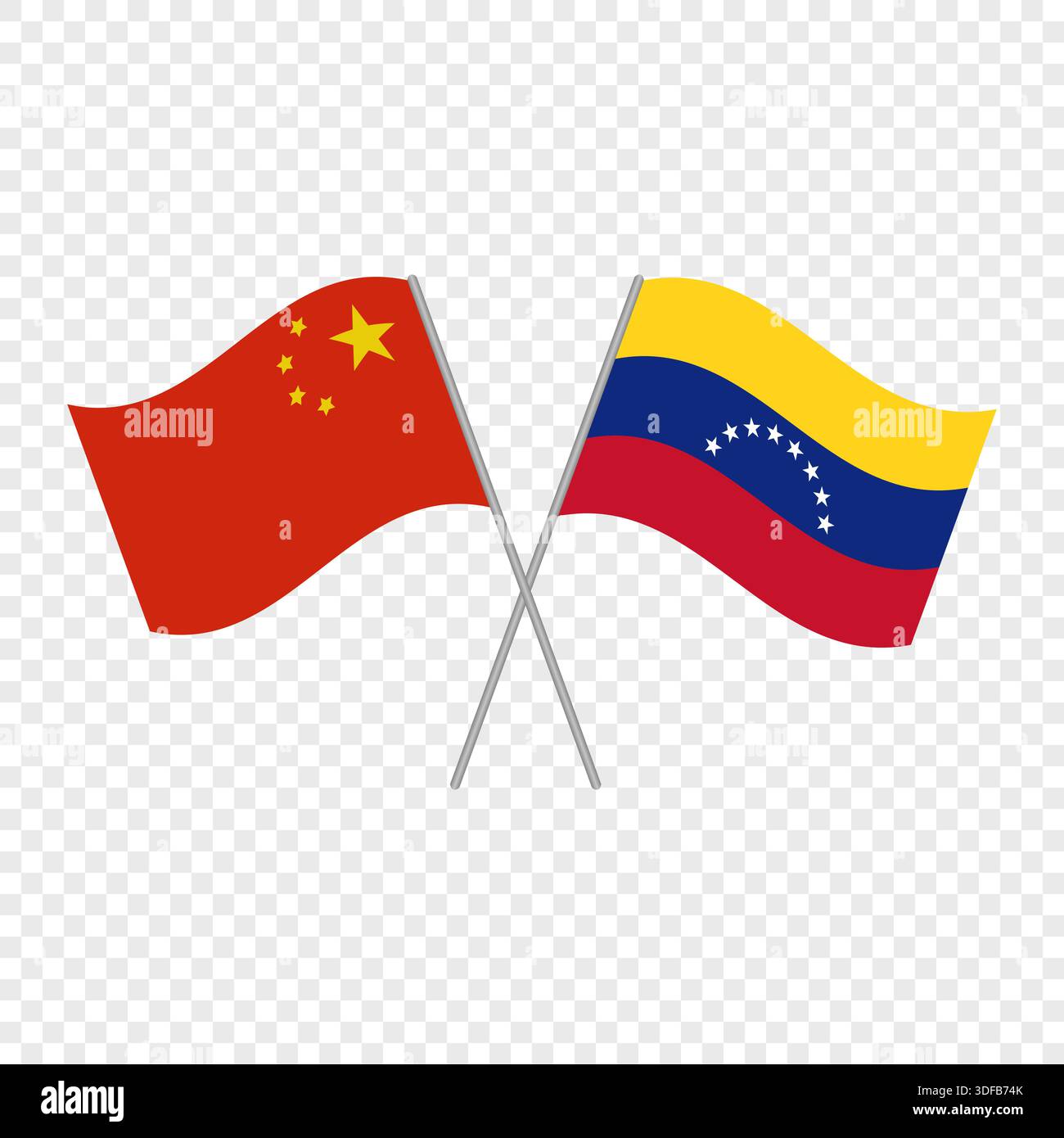 Venezuelan national flag waving on Stock Vector Images - Alamy