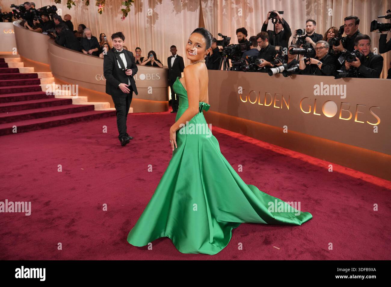 Chase Sui Wonders arrives at the 83rd Golden Globes on Sunday, Jan. 11 ...