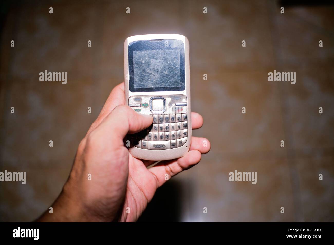 Close up hand using vintage hi-res stock photography and images - Alamy