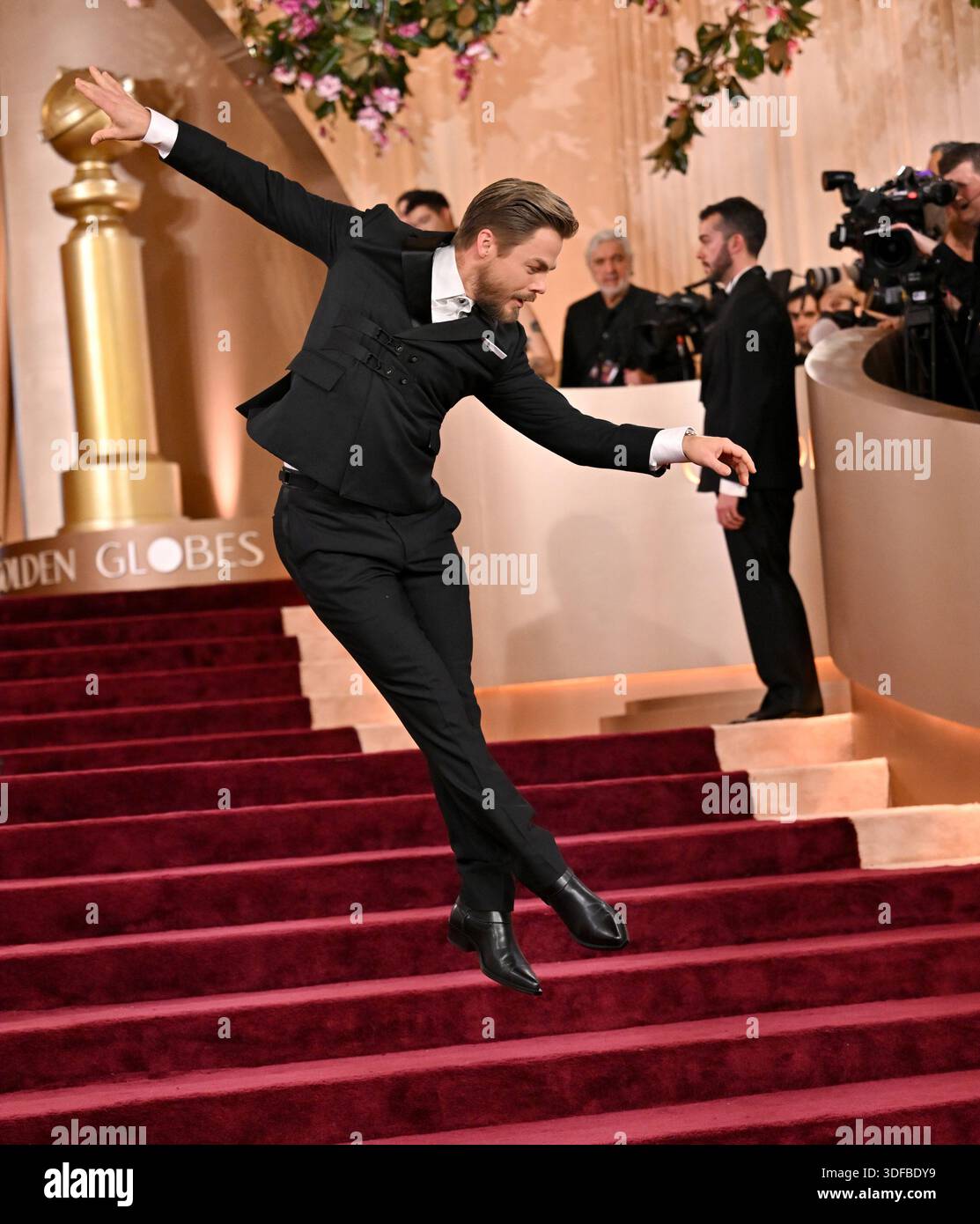 Derek Hough attends the 83rd annual Golden Globe Awards at the Beverly ...
