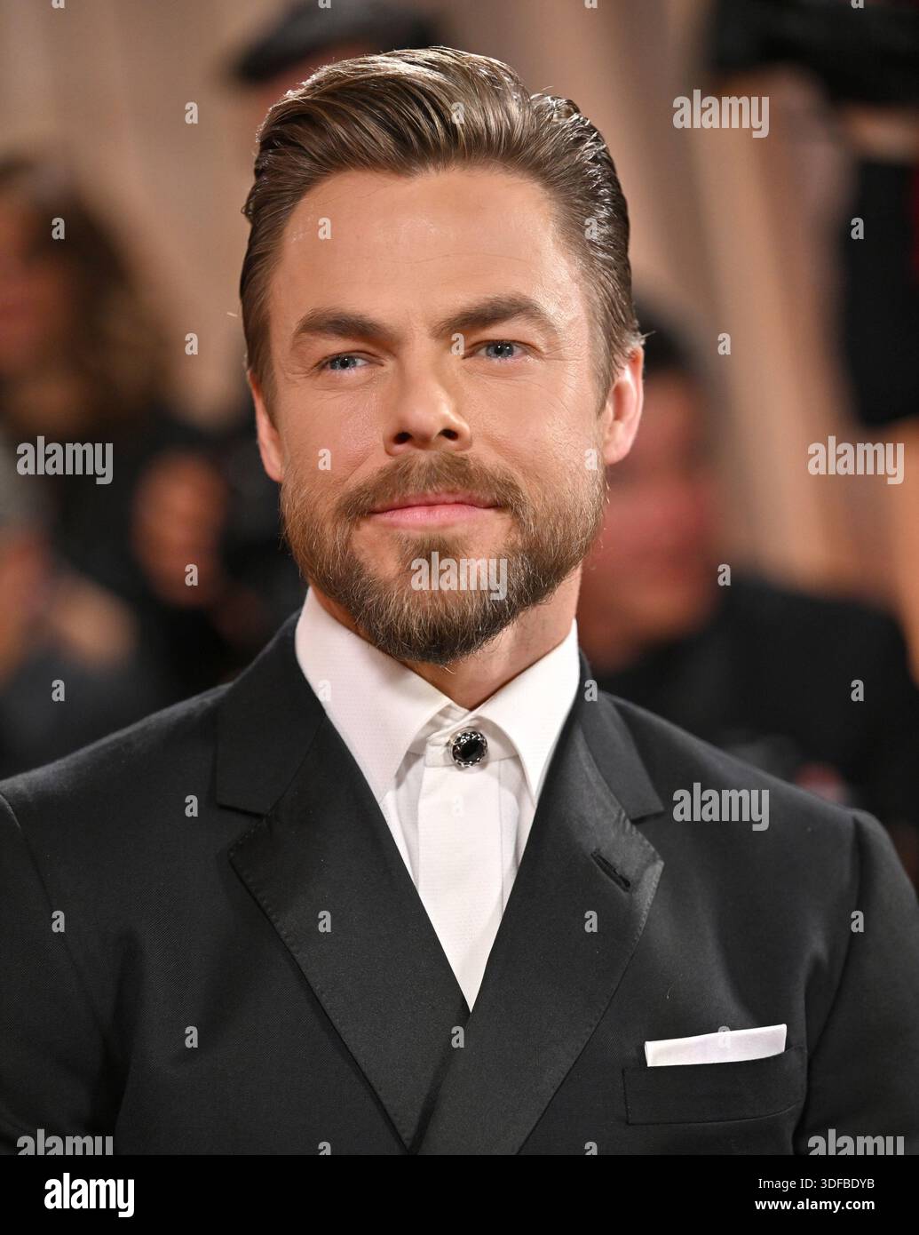 Derek Hough attends the 83rd annual Golden Globe Awards at the Beverly ...