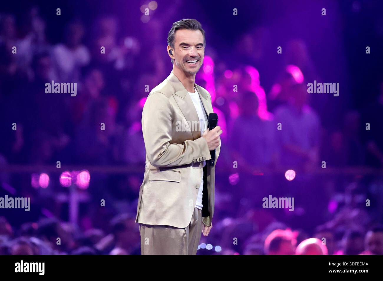 Moderator und Sänger Florian Silbereisen in der TV-Show ...
