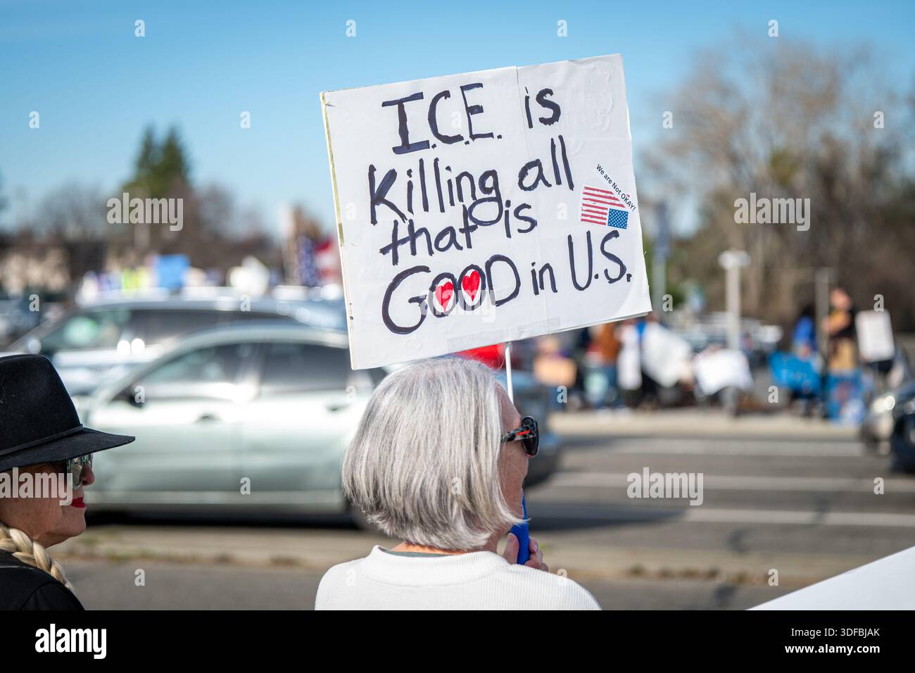 Minneapolis ice protest hi-res stock photography and images - Alamy