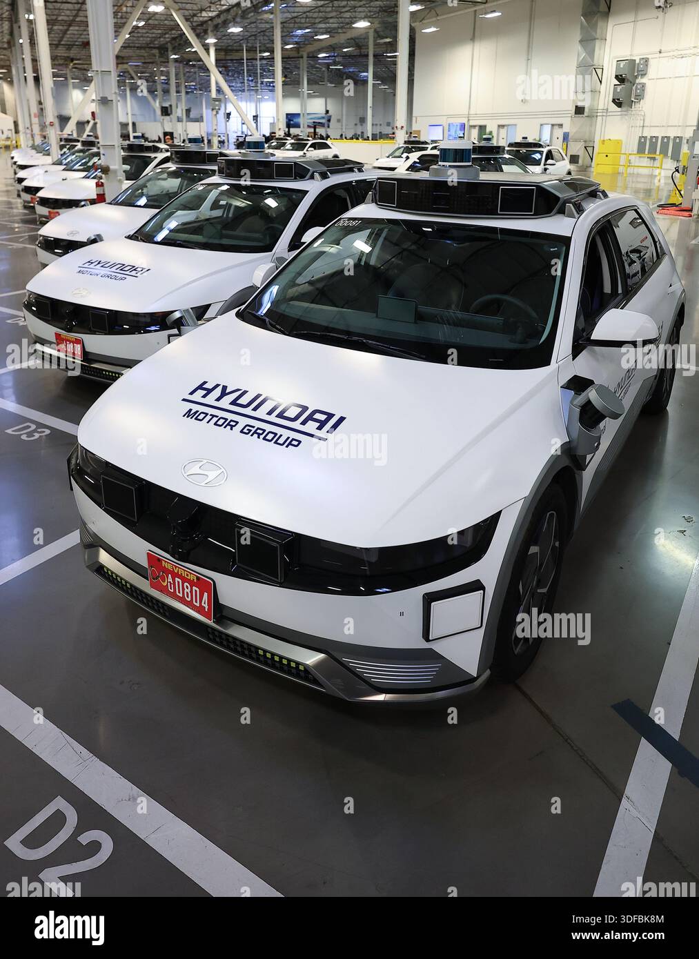 Test drive of Hyundai Motor-backed Ioniq 5 robotaxi Ioniq 5 robotaxis ...