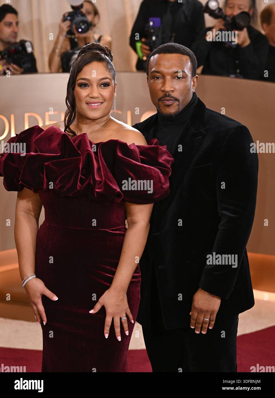 Los Angeles, USA. January 11th, 2026. Danielle Isaie and Ashley Walters ...