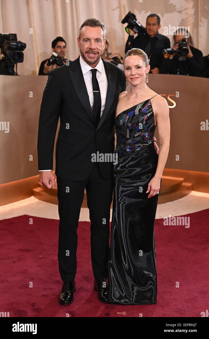 Los Angeles, USA. January 11th, 2026. Dax Shepard and Kristen Bell ...