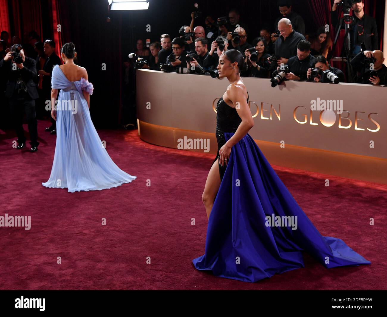 Skylar Diggins arrives at the 83rd Golden Globes on Sunday, Jan. 11 ...