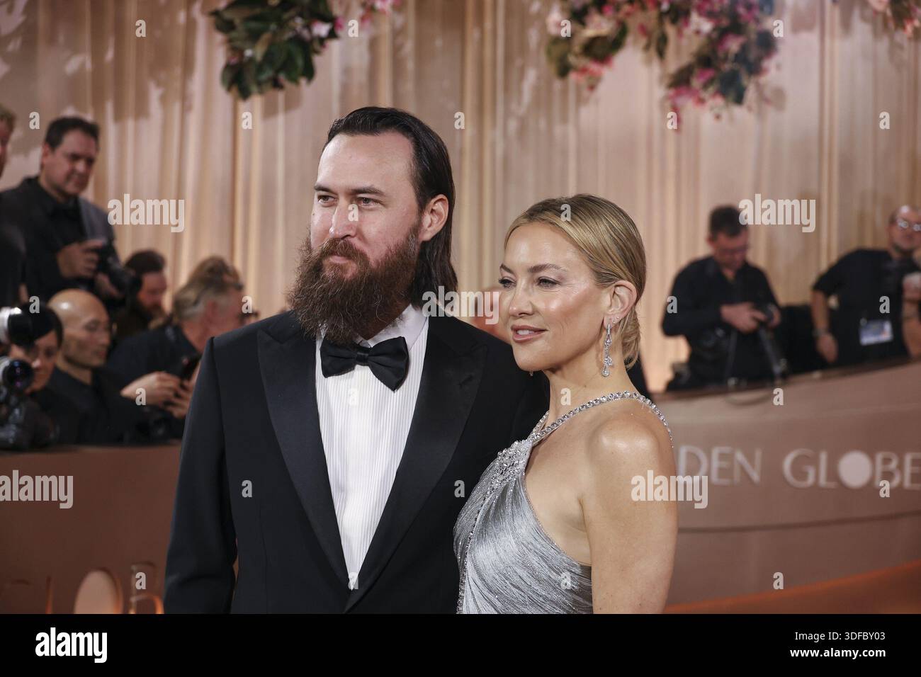 Kate Hudson, Danny Fujikawa at arrivals for 83rd Annual Golden Globes ...