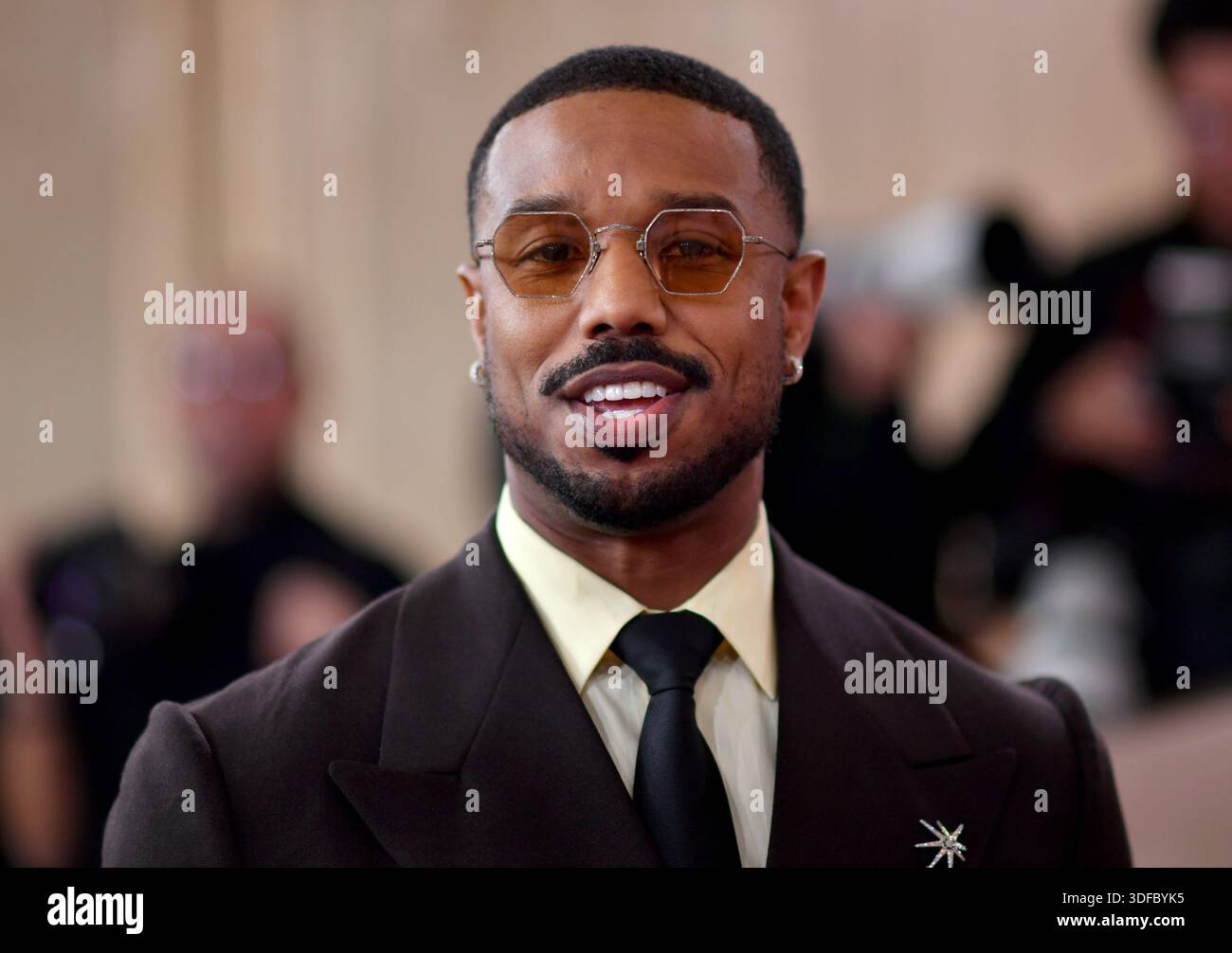 Michael B. Jordan arrives at the 83rd Golden Globes on Sunday, Jan. 11 ...