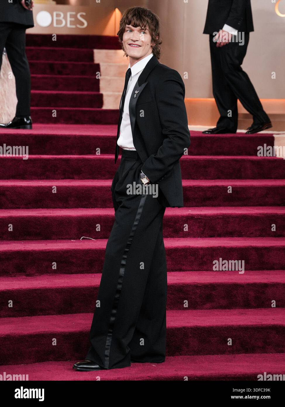Connor Storrie attending the 83rd Golden Globes awards at The Beverly ...