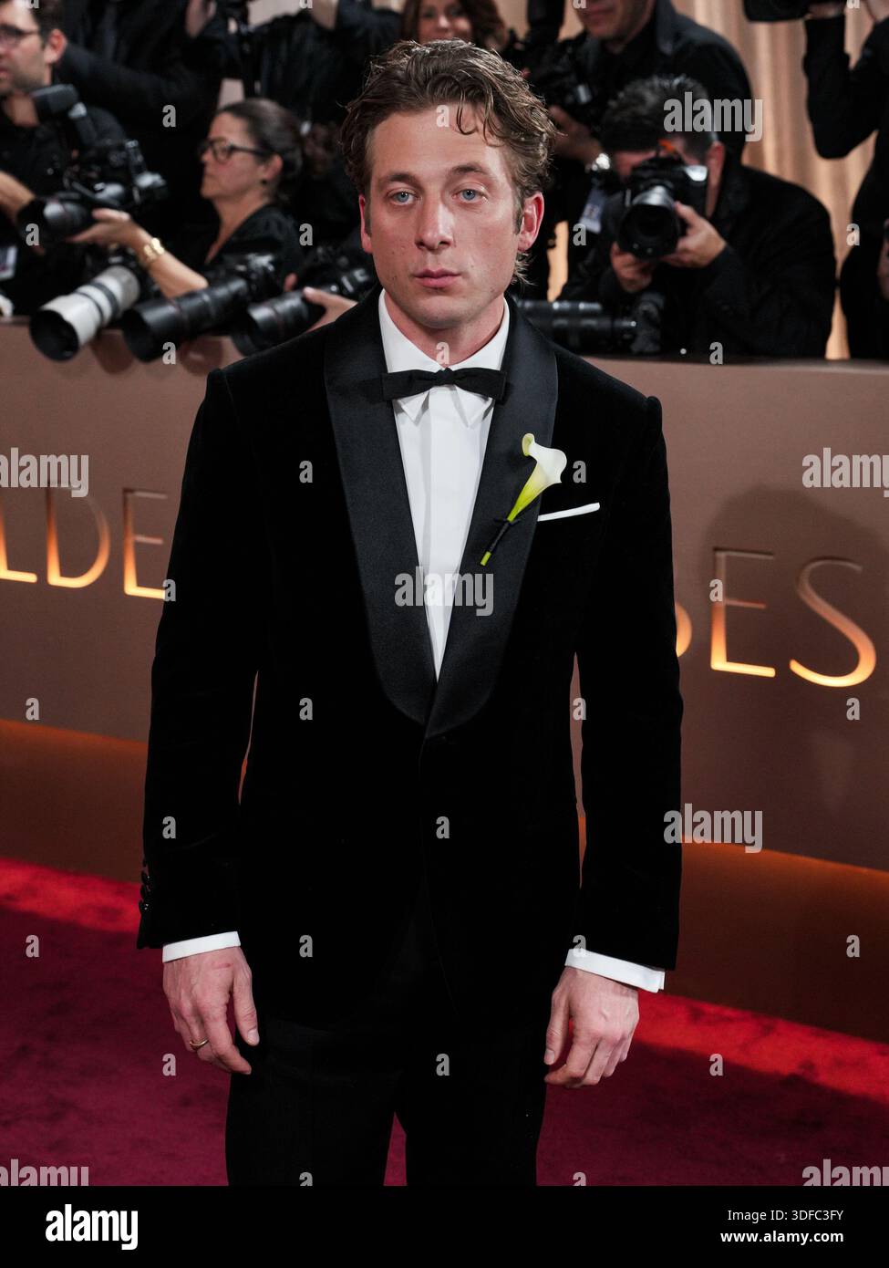 Jeremy Allen White attending the 83rd Golden Globes awards at The ...